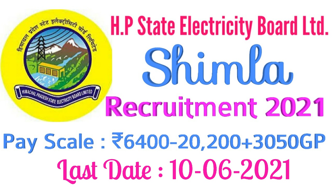 HPSEBL Recruitment 2021 - GovtJobs4you-Latest Govt Jobs 2025