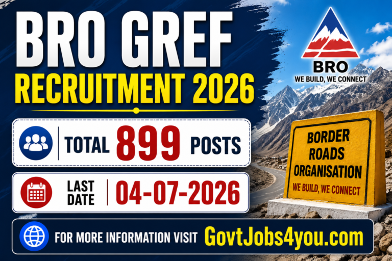 BRO GREF Recruitment 2026